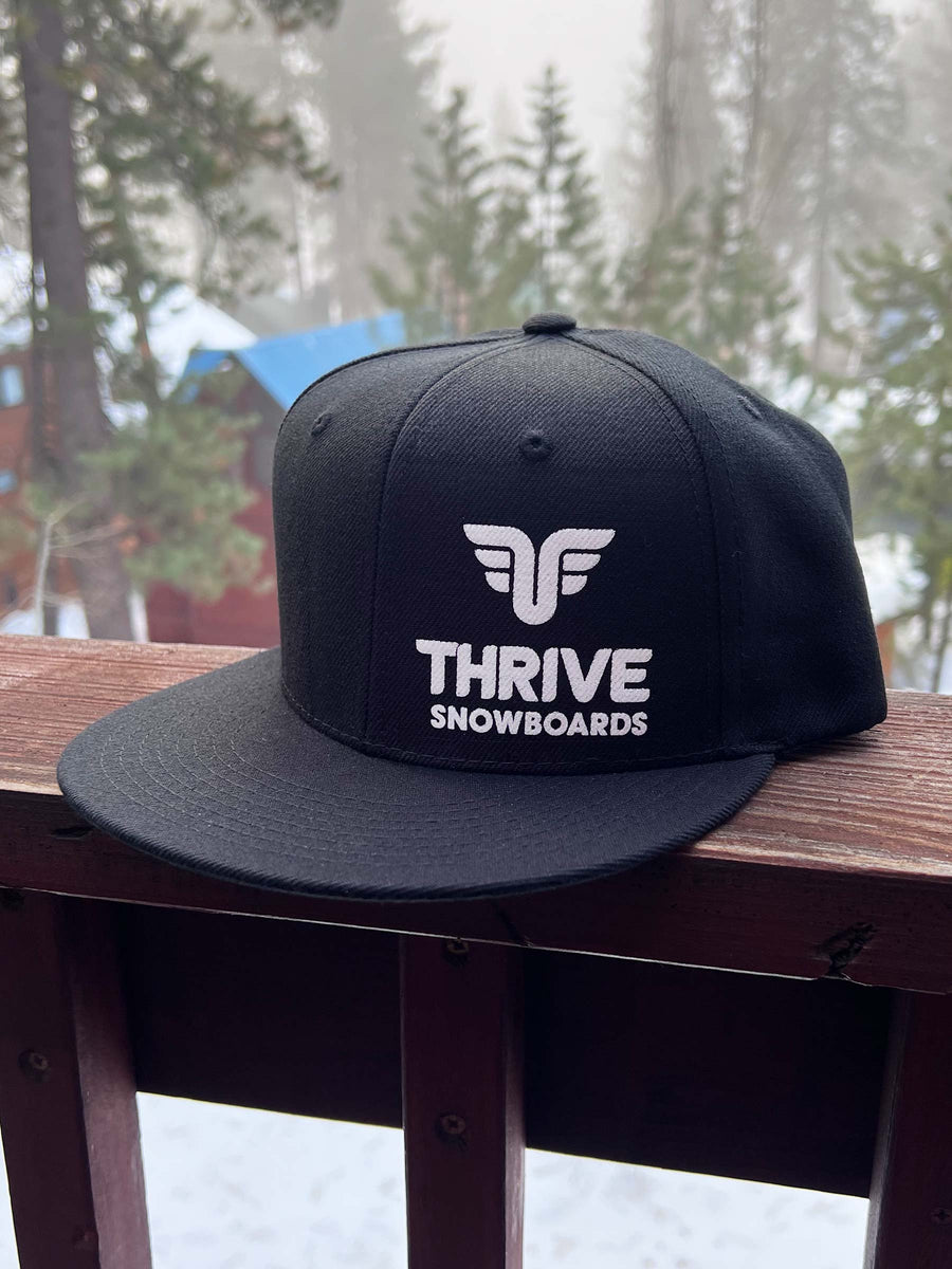 THRIVE BRANDED HAT FLAT BRIM – Thrive Snowboards